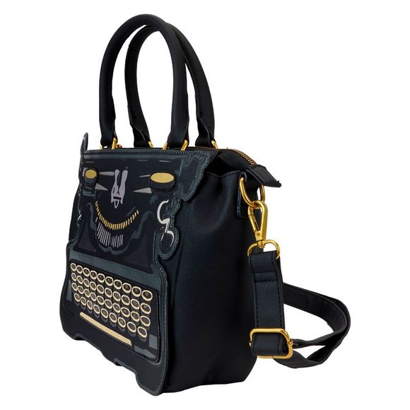 Loungefly | Bags | The Addams Family Wednesday Typewriter Crossbody Bag ...
